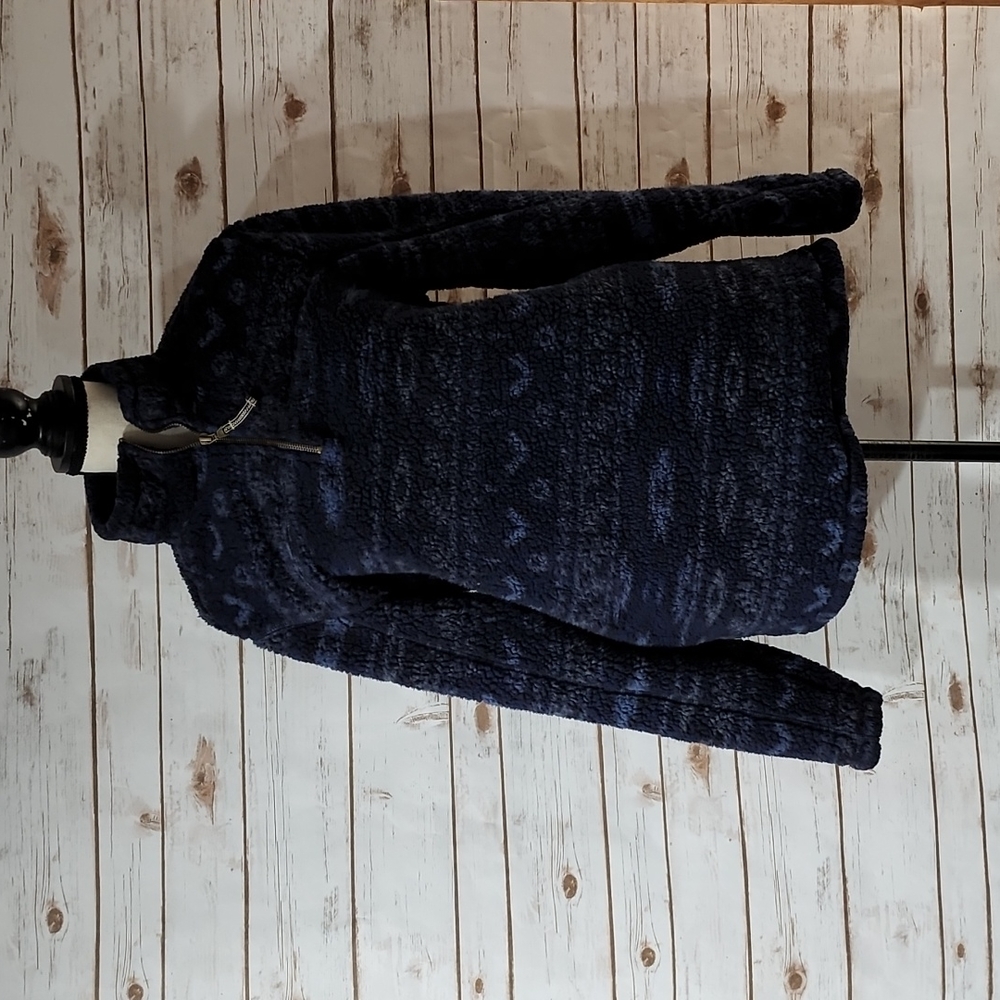 Alpine Sherpa - Mens Sherpa Pullover Size Small - Gem